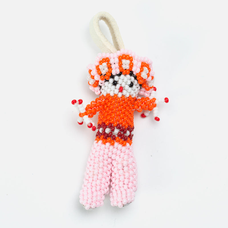 Christopher Gchachu: Beaded, Comanche Doll – Zuni Artist Resource Team