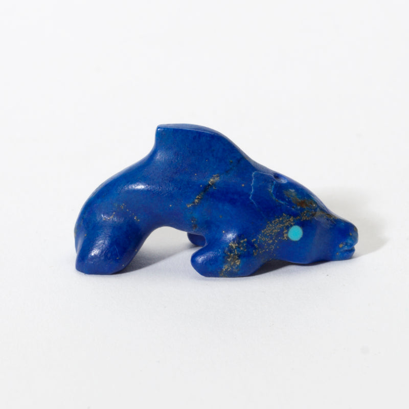Sly Walela: Lapis Lazuli, Dolphin, Zuni – Zuni Artist Resource Team
