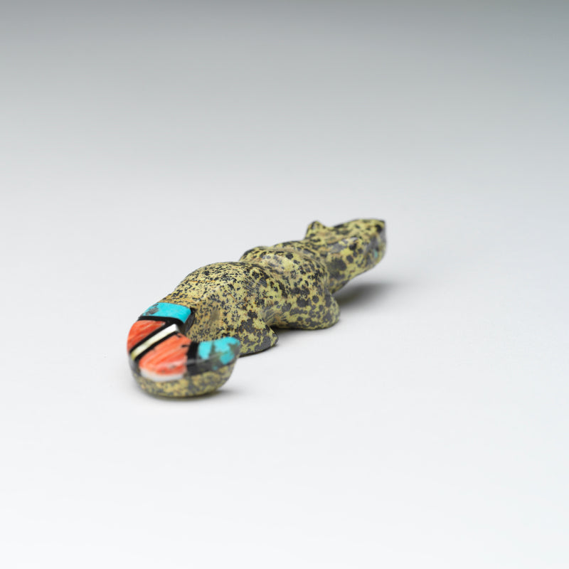 Steven Natachu: Dalmation Jasper, Mountain Lion-Zuni – Zuni Artist ...